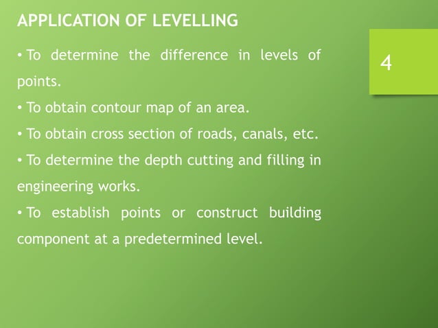 Levelling | PPTX | Science