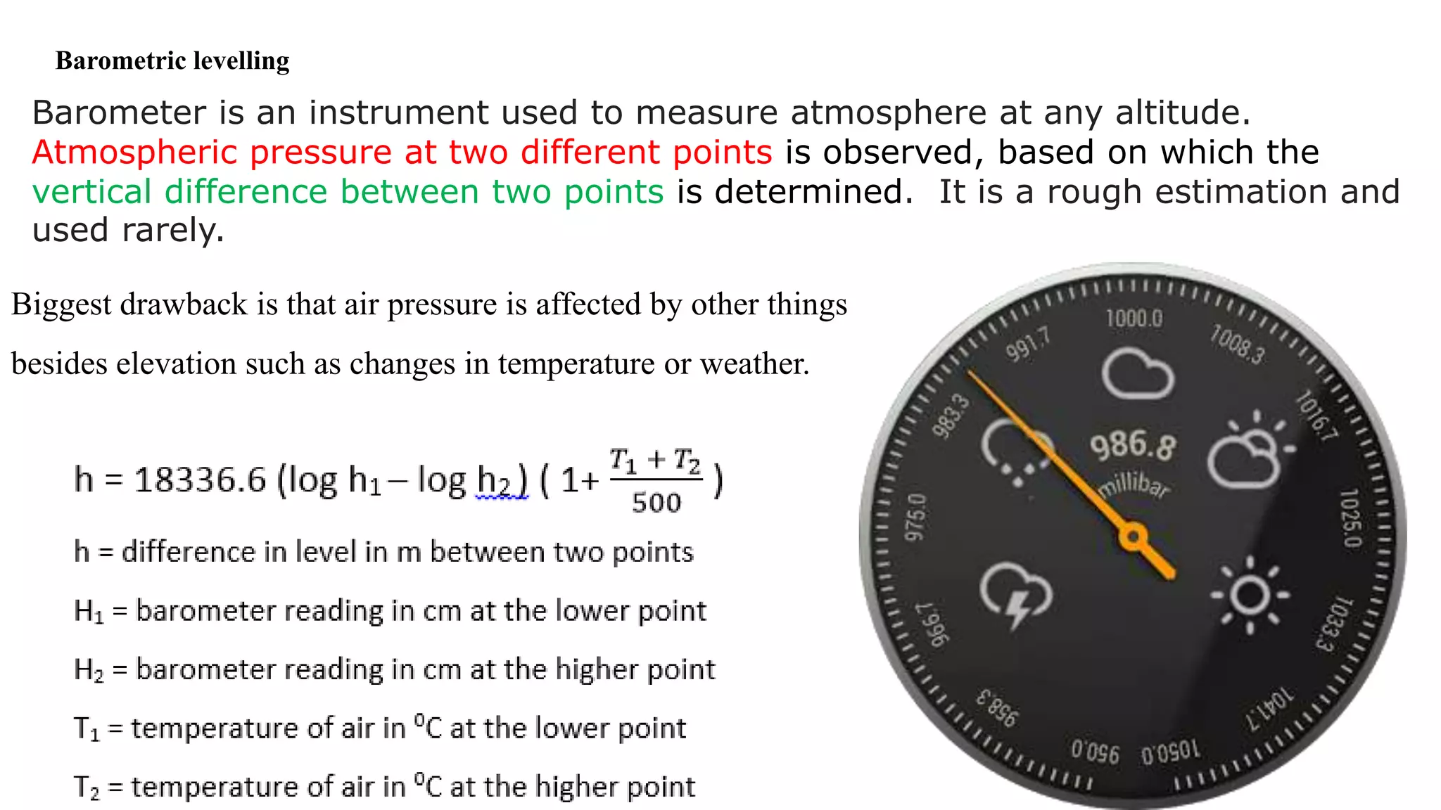 LEVELLING METHODS AND INSTRUMENTS IN SURVEYING | PPTX