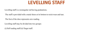 LEVELLING METHODS AND INSTRUMENTS IN SURVEYING | PPTX