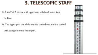 LEVELLING METHODS AND INSTRUMENTS IN SURVEYING | PPTX