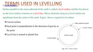LEVELLING METHODS AND INSTRUMENTS IN SURVEYING | PPTX