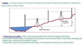 LEVELLING METHODS AND INSTRUMENTS IN SURVEYING | PPTX