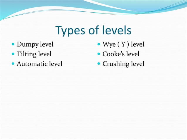 Levelling .ppt