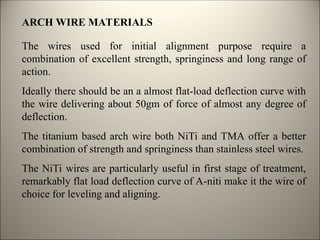 levelling and alignment in preadjusted appliance.ppt