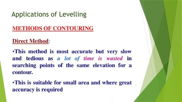 Levelling Applications civil engineering.pptx