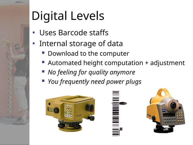 Some Basic Principles for Leveling in surveying | PPT