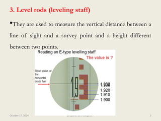 levelling measurment for survey Ar ppt.pptx