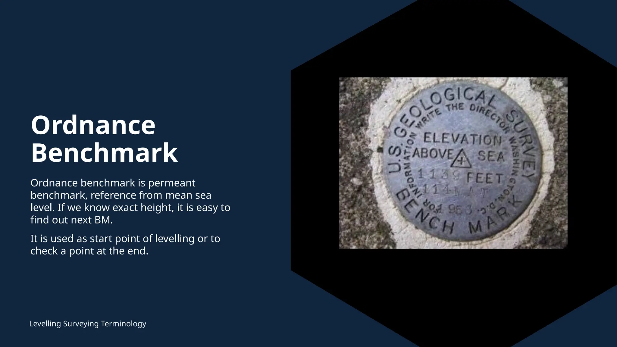 Levelling Surveying Terminology in Advanced Surve | PPTX | Geology ...