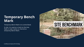 Levelling Surveying Terminology in Advanced Surve | PPTX | Geology ...