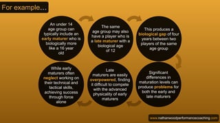 Levelling the sports field with bio banding | PPT