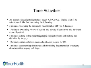 level MDM physician educatiuon for the bill.pptx