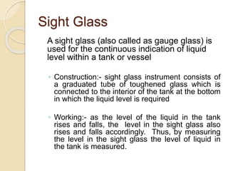 Level measurement | PPT