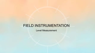 Level measurement | PPT