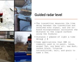Level measurement | PPTX