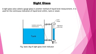 Level measurement ppt | PPTX