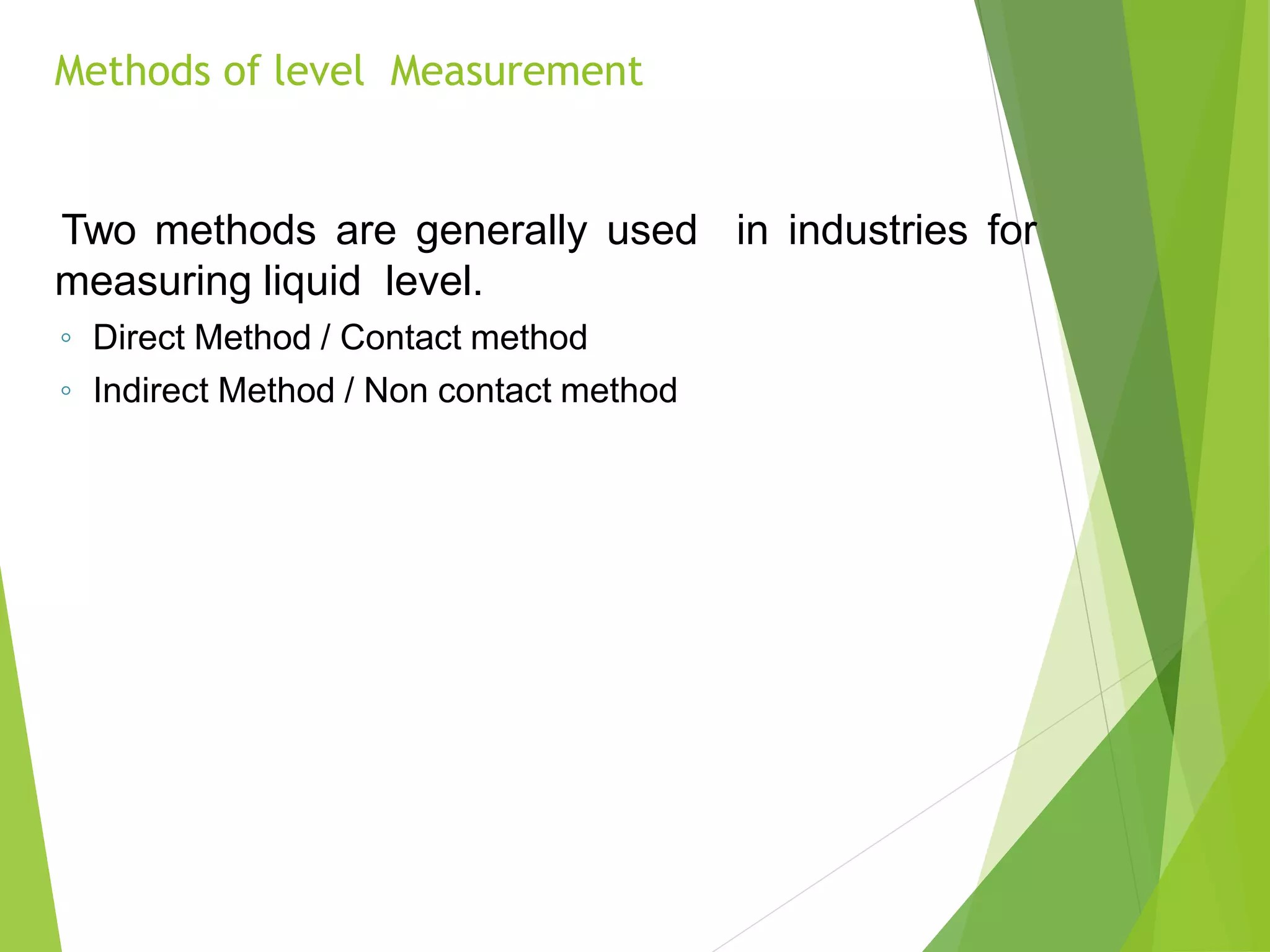 Level measurement theories of operation rev1 | PPT