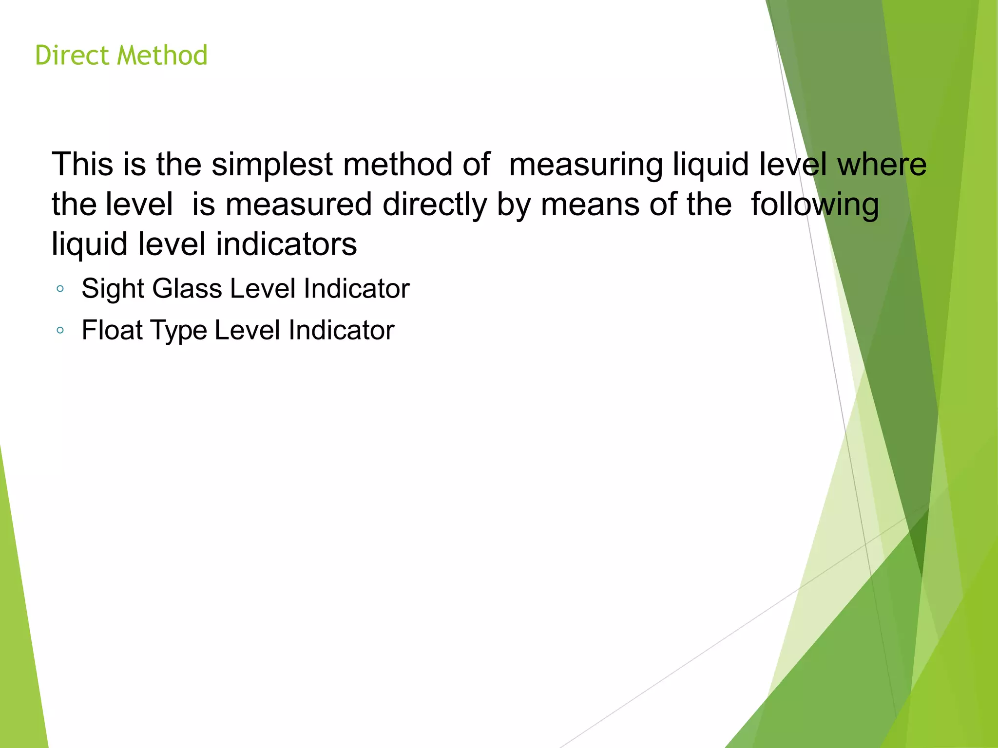 Level measurement theories of operation rev1 | PPTX