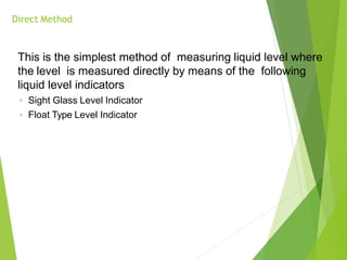 Level measurement theories of operation rev1 | PPT
