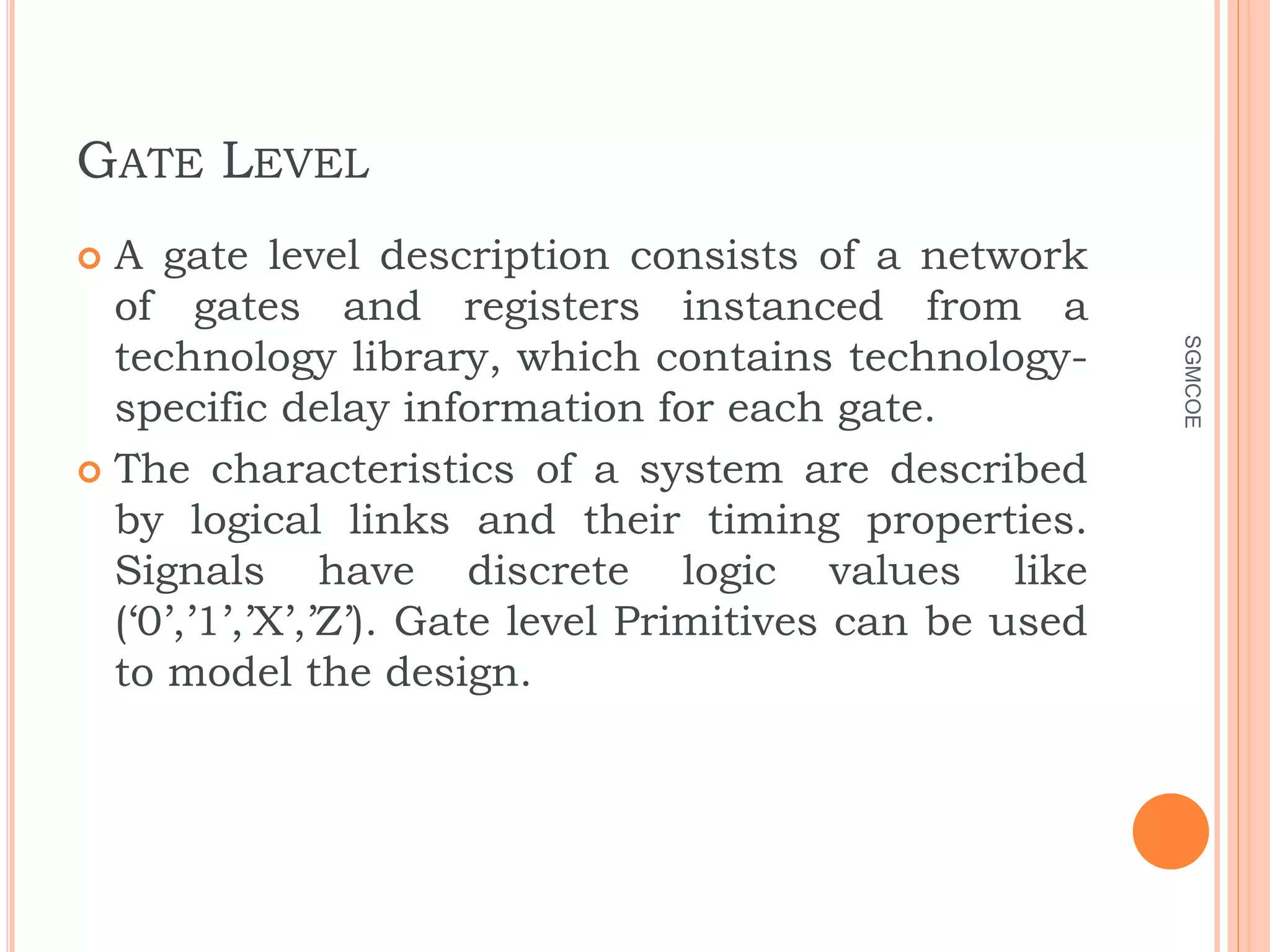 Level of abstraction | PPTX