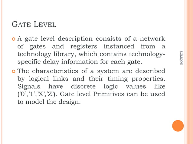 Level of abstraction | PPTX