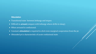 Level of consciousness chapter 3 | PDF