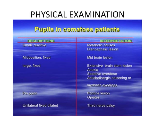 Level of consciousness (GCS) | PPTX