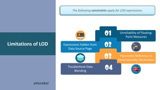 Tableau LOD Expressions | Edureka | PDF