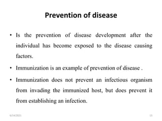 Levels of disease prevention | PPTX