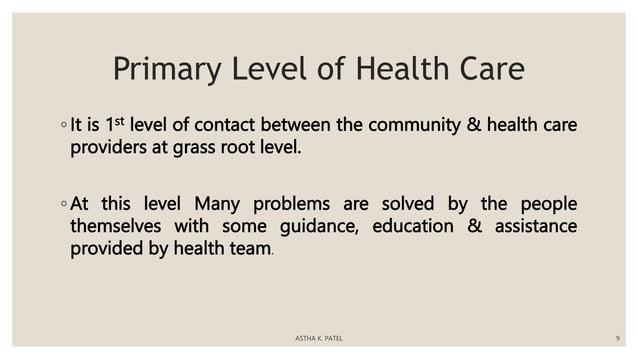 Level of Health care.pptx