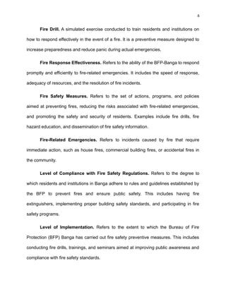 Level of Implementation services omf BFP | PDF