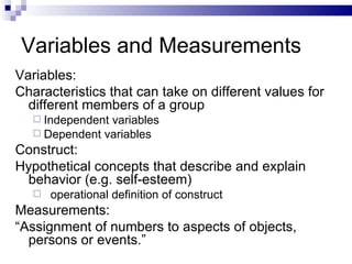 Level Of Measurement | PPT