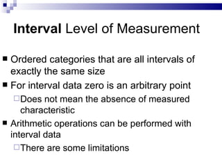 Level Of Measurement | PPT