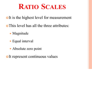 Level of measurement | PDF