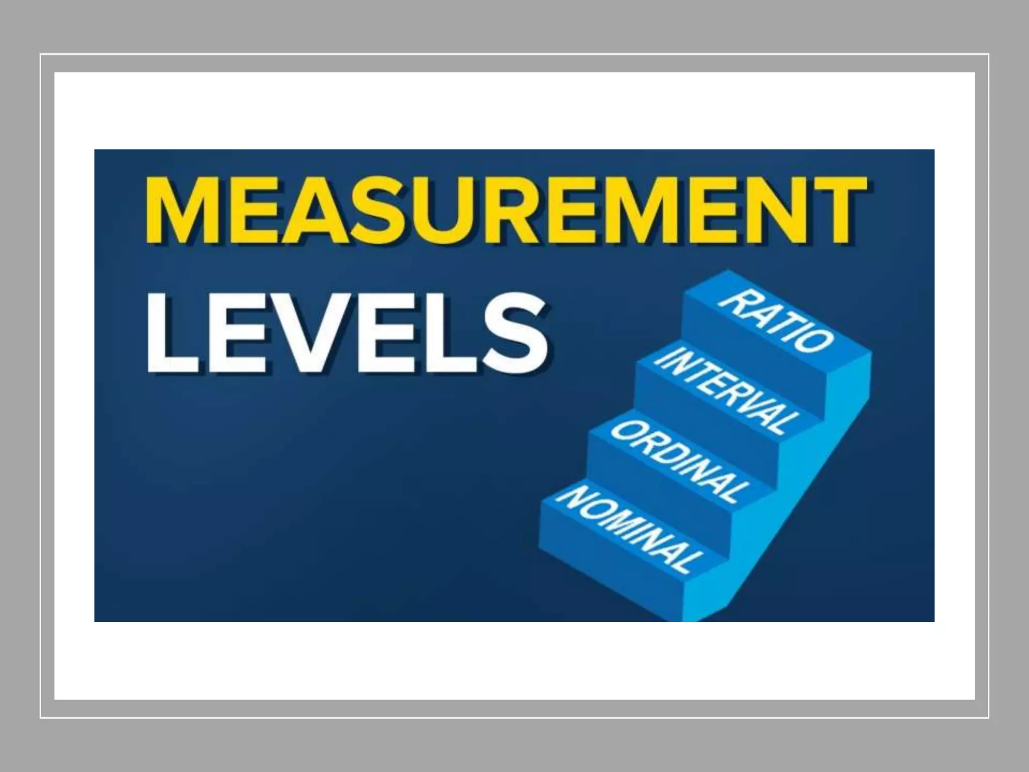 Level of measurement | PPTX