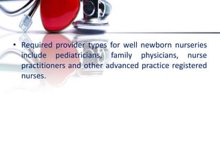 Level of neonatal care, Level I,Level II, Level III whole nursing care ...