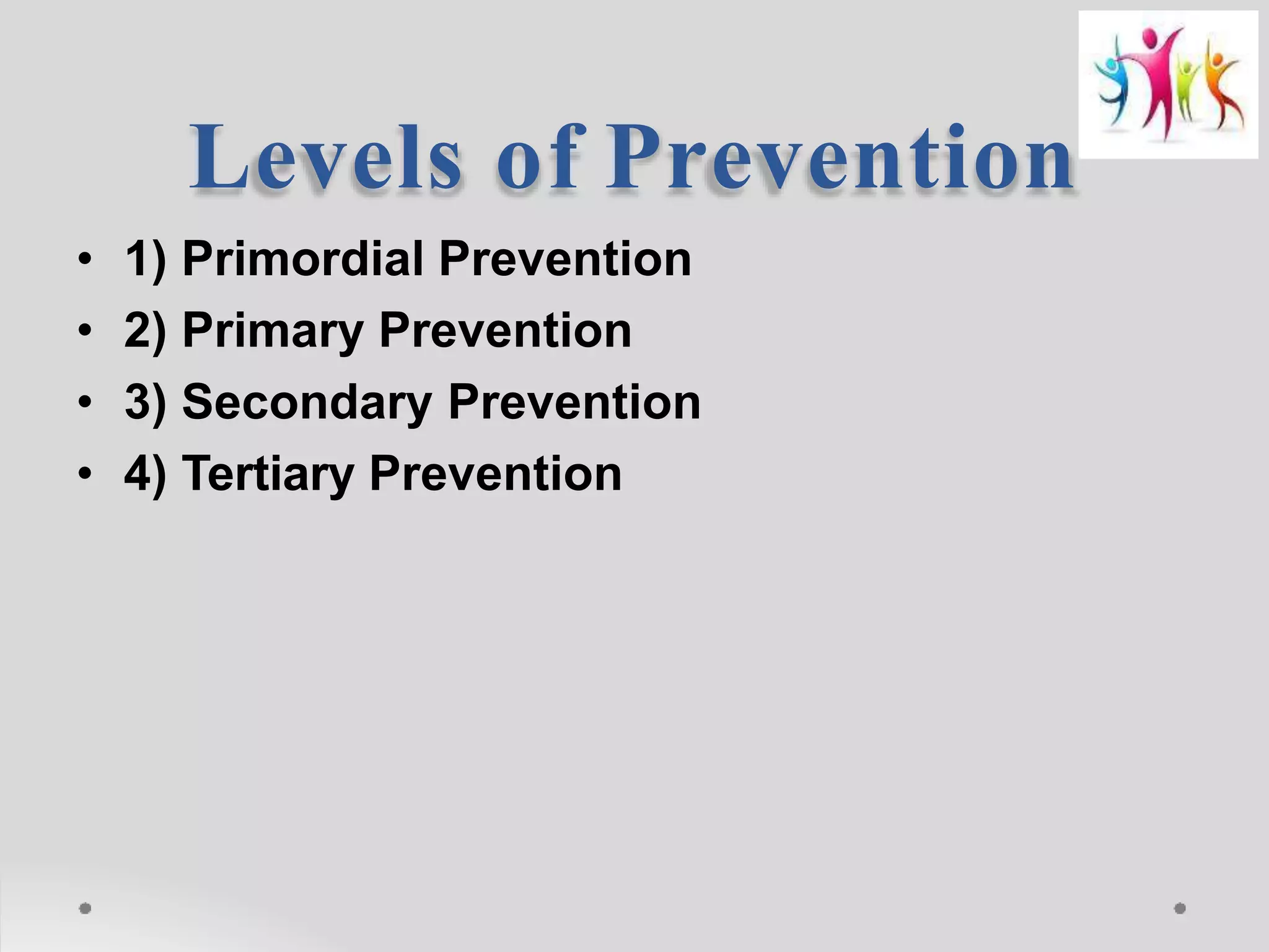 Level of prevention | PPTX