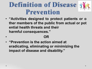 Level of prevention | PPT