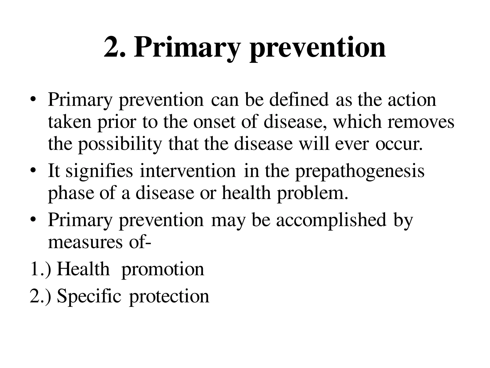 Level of prevention | PDF
