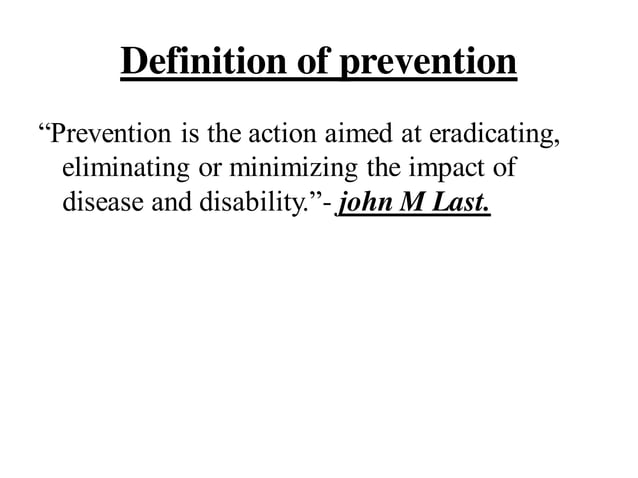 Level of prevention | PDF | Physical Therapy | Wellness