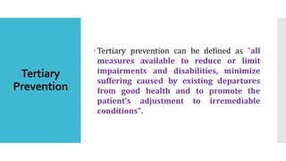 Health Promotion and Levels of Prevention.pptx