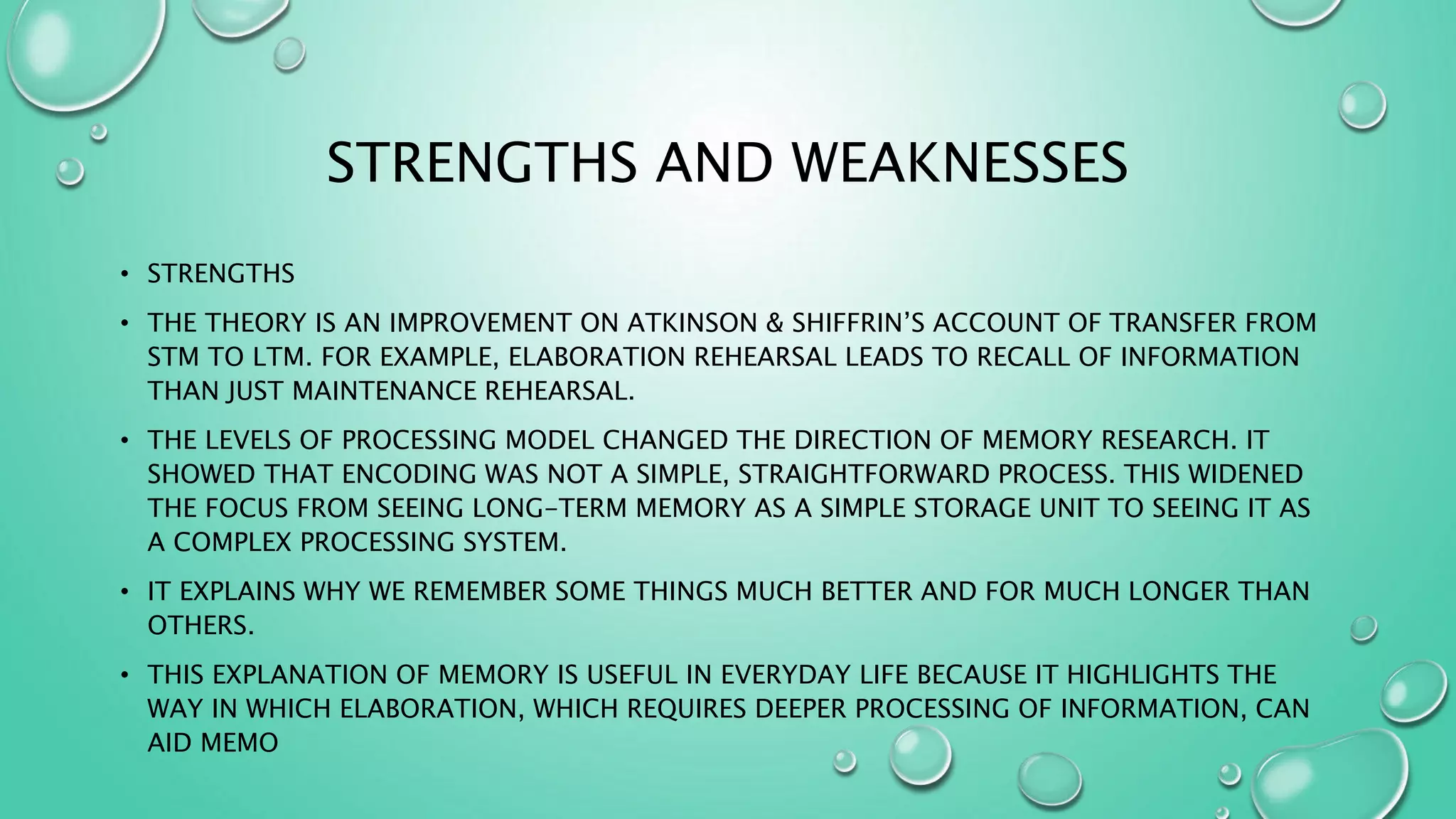 Level of processing | PPTX