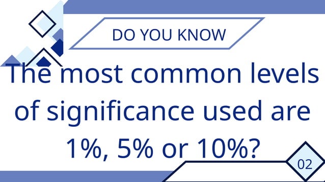 Level of significance statistics and probability.pptx