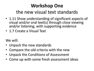 Level One Visual Text | PPT