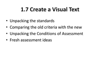 Level One Visual Text | PPTX