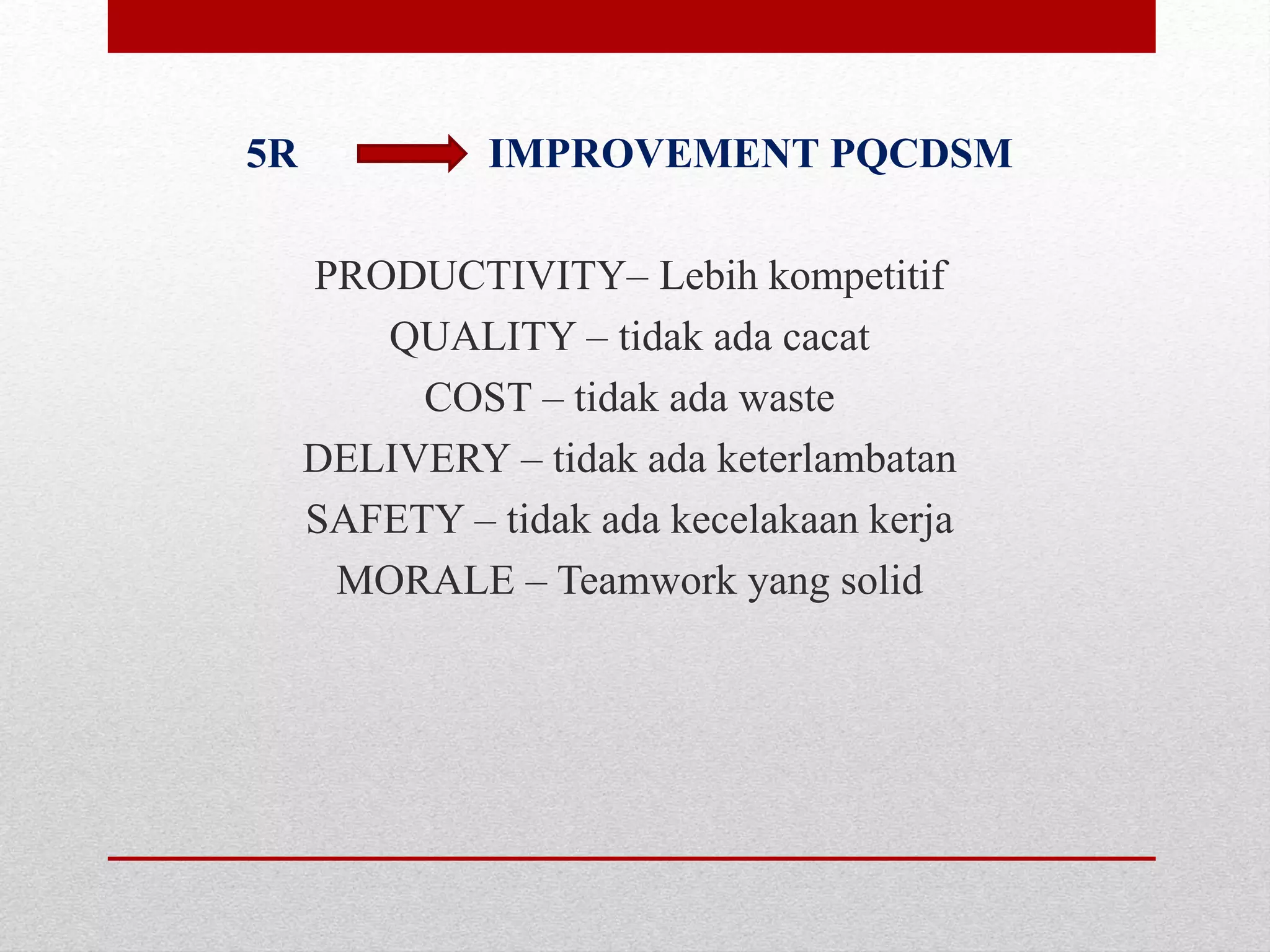 Level pencapain 5R | PPTX