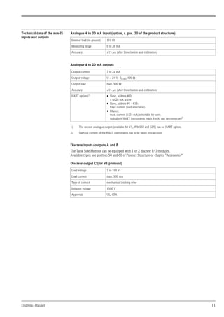 Level Radar-Tank Side Monitor NRF590 | PDF | Computer Peripherals | Computing