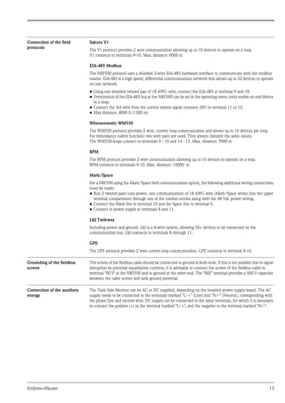 Level Radar-Tank Side Monitor NRF590 | PDF | Computer Peripherals | Computing