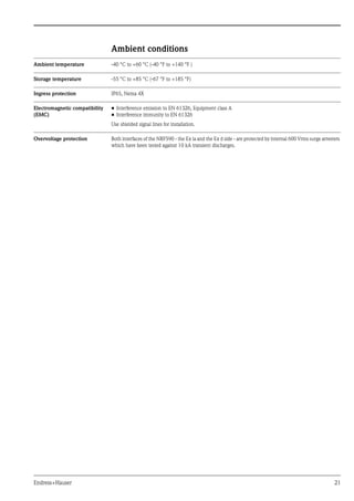 Level Radar-Tank Side Monitor NRF590 | PDF | Computer Peripherals ...