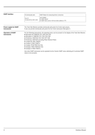 Level Radar-Tank Side Monitor NRF590 | PDF | Computer Peripherals | Computing