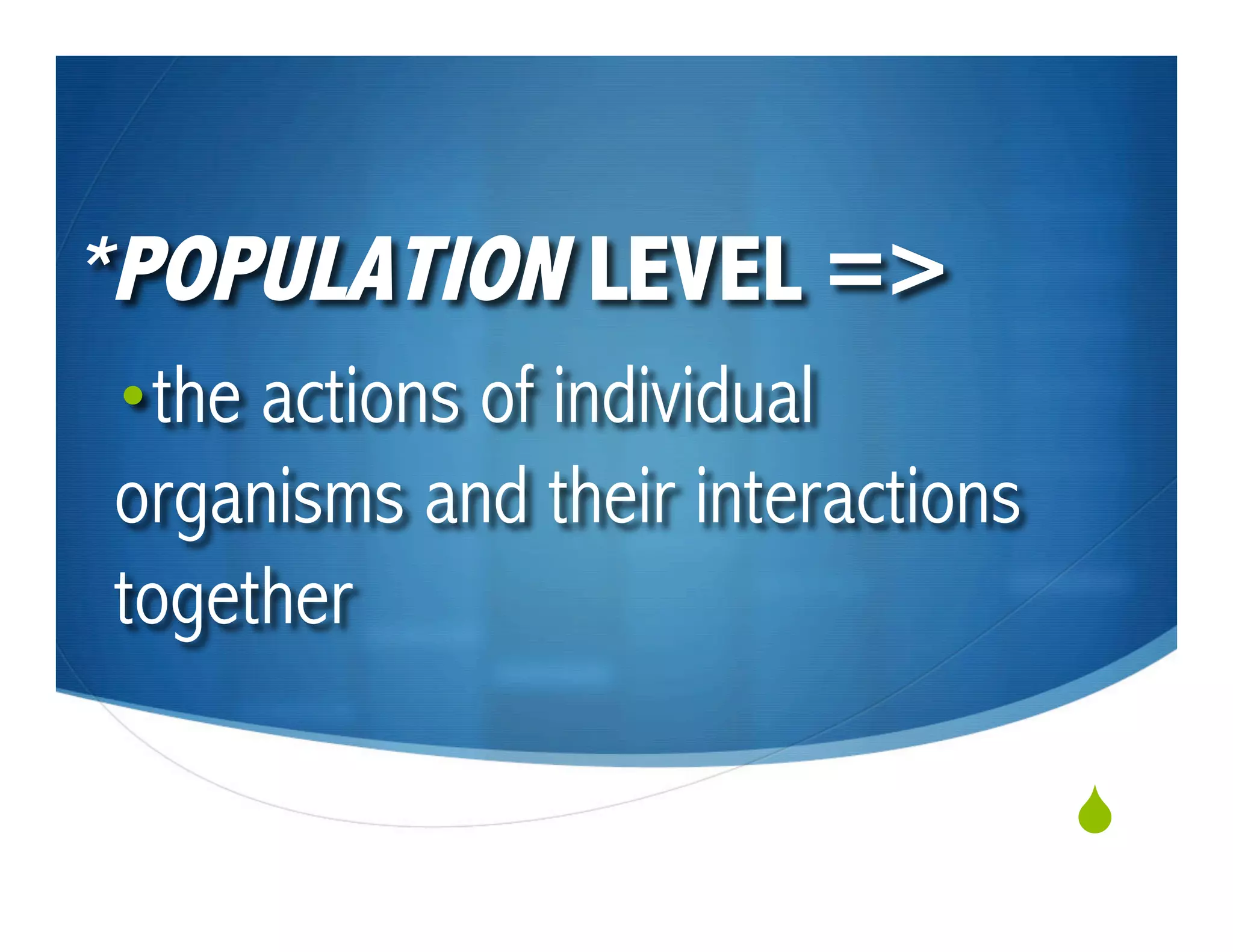 Levels Of Bio Organization | PPT